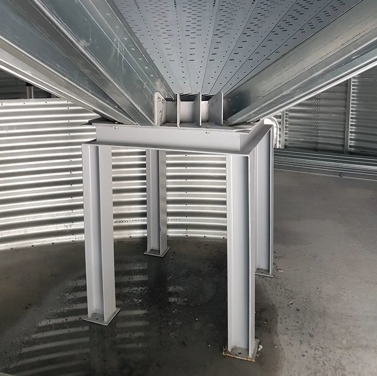 Silo ventilation system - VENTICÔNE® - Privé SA