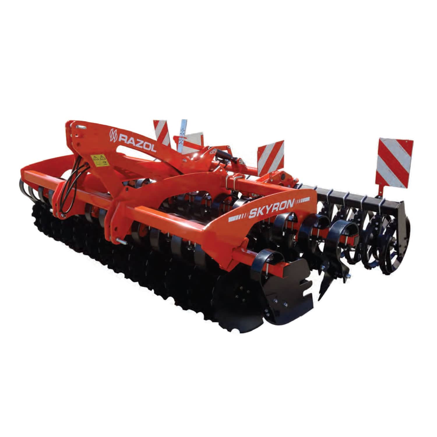 Mounted disc harrow - SKYRON - SOCIETE NOUVELLE RAZOL - 2-section ...