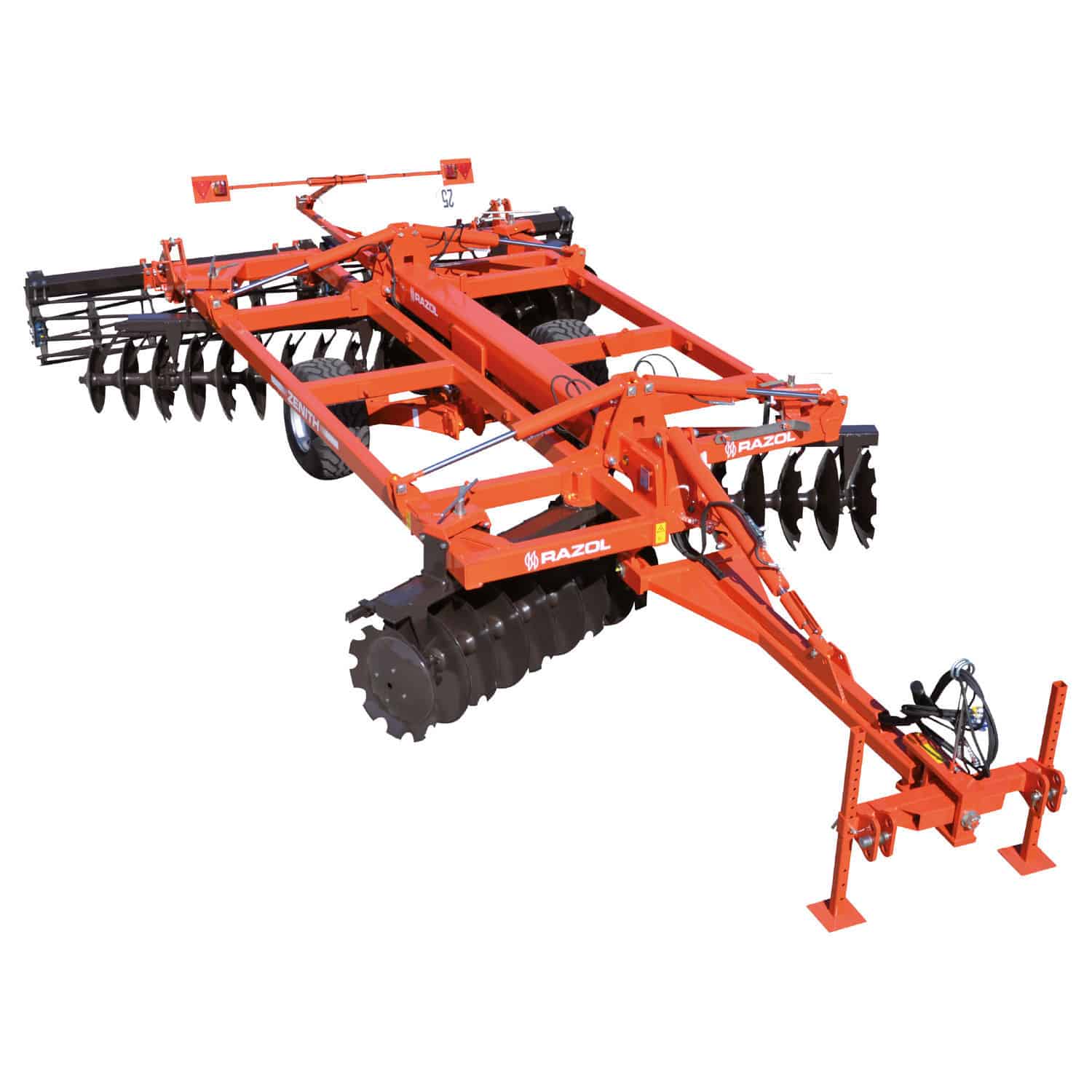 Trailed disc harrow - ZÉNITH RJH - SOCIETE NOUVELLE RAZOL - 2-section ...