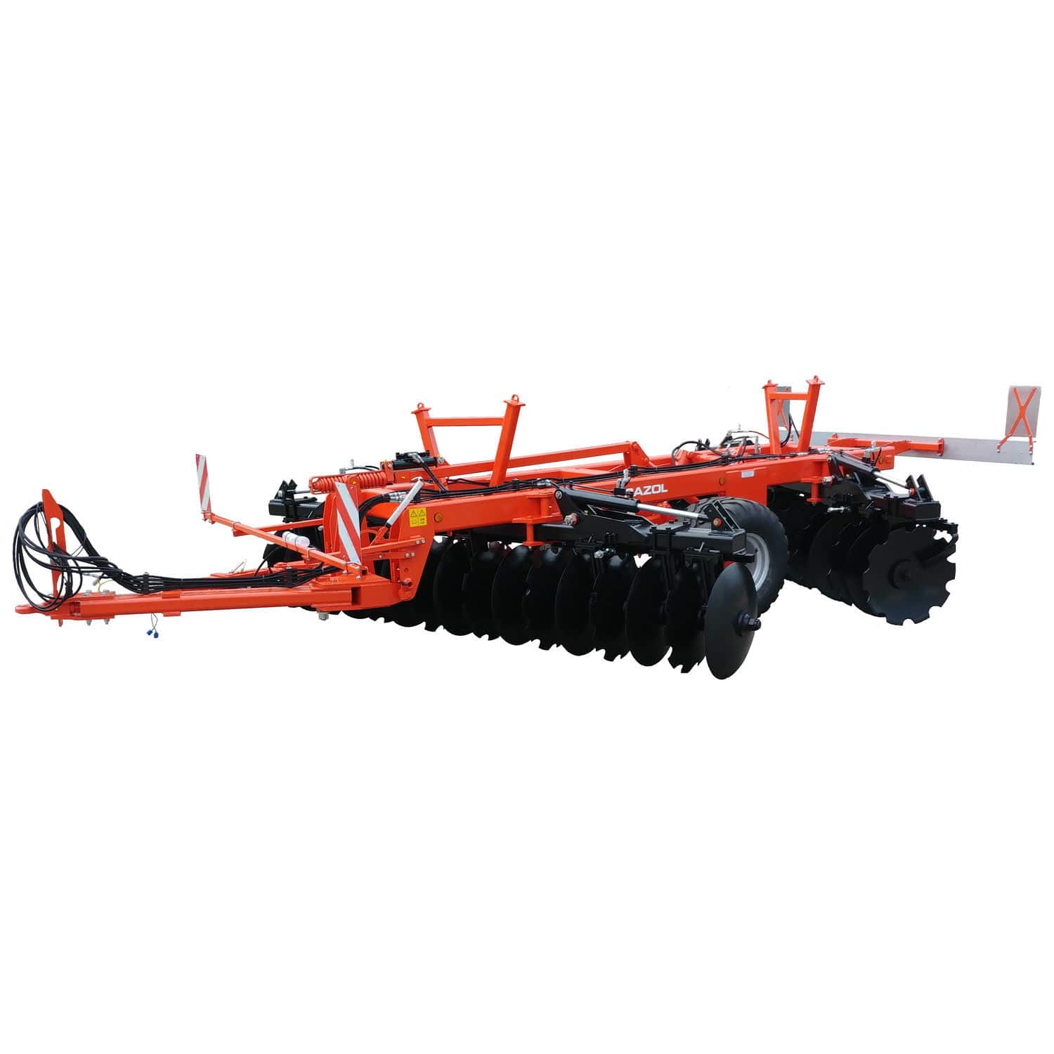Towed disc harrow - CWH - CWH R - SOCIETE NOUVELLE RAZOL - 2-section ...