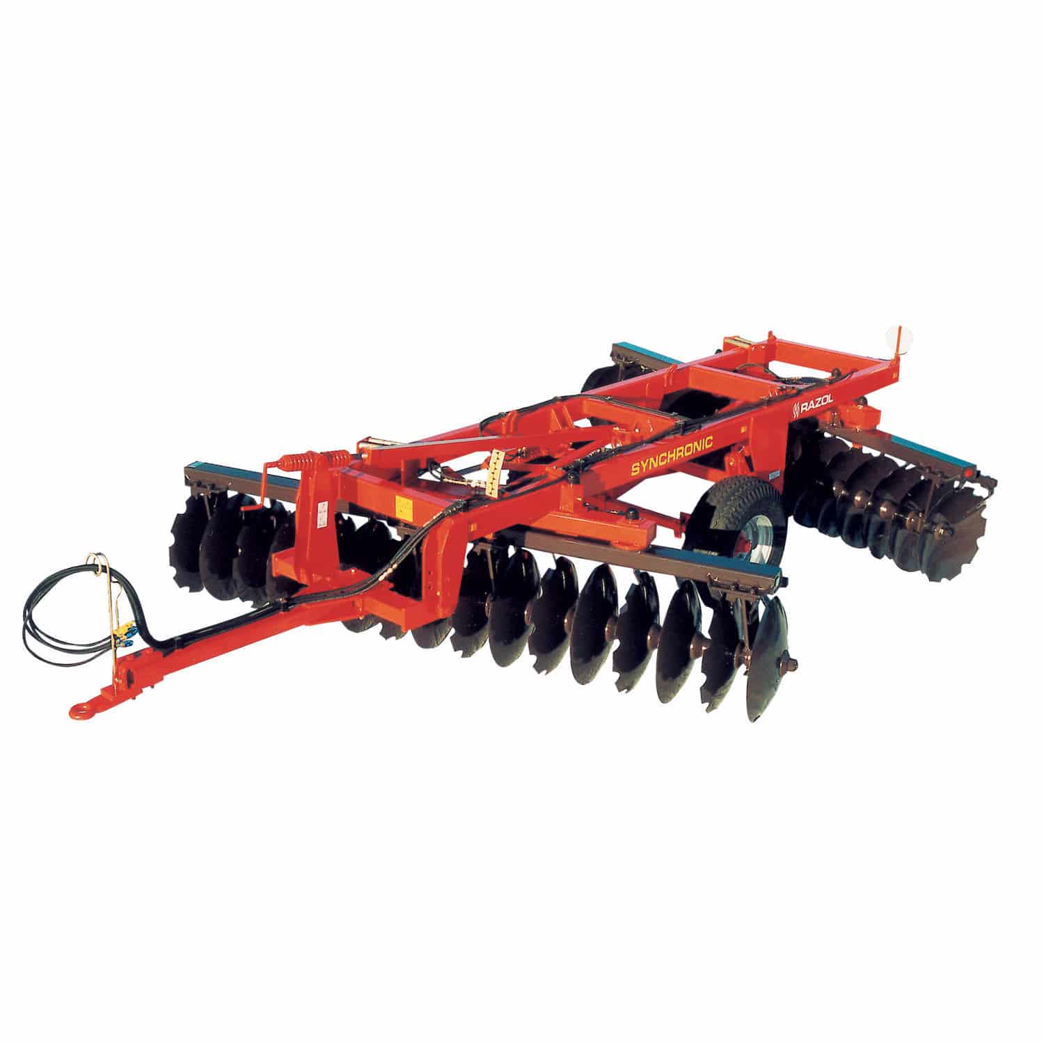 Towed disc harrow - SYNCHRONIC CIN - SOCIETE NOUVELLE RAZOL - 2-section ...