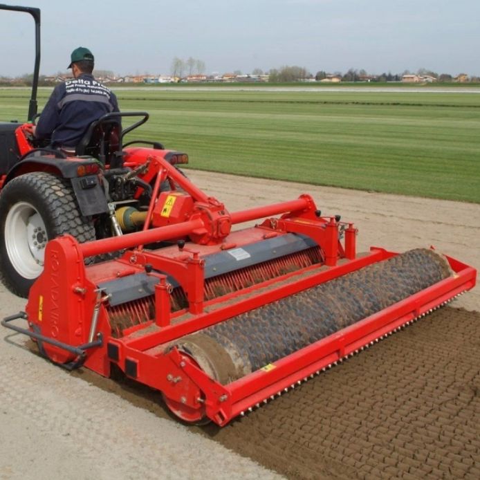 Tractor stone burier - RDL 250 - Rotadairon - with roller