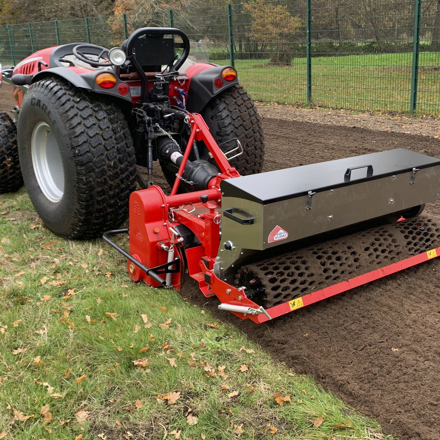 Gravity seed drill - SG 130 - Rotadairon - for cover crops