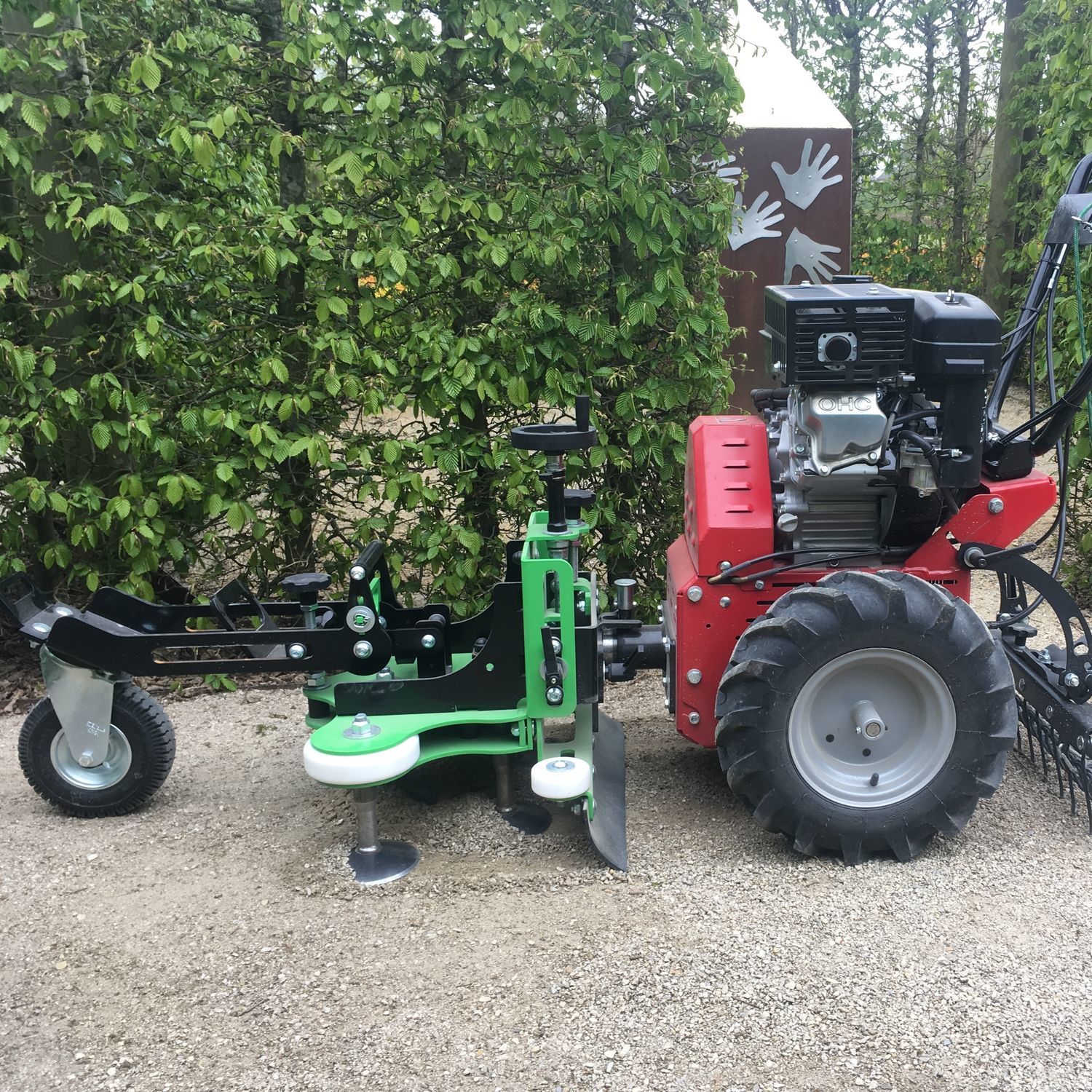 Mechanical weeder - StabNet 55P - Rotadairon - mounted / for green ...