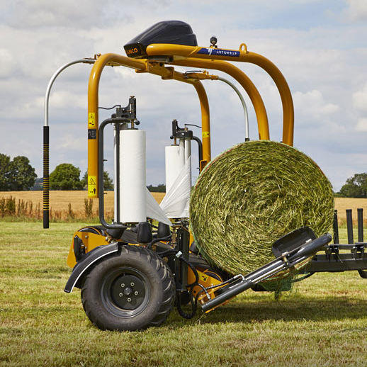 Round bale wrapper - 1400 - Tanco - individual / automatic / towed