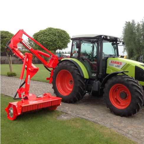 Rear-mount boom mower - HAWK 500 HV - Tecnoagri - flail / folding