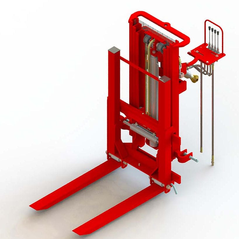 Hydraulic lifter for tractor - TRIPLEX 1000 - Tecnoagri