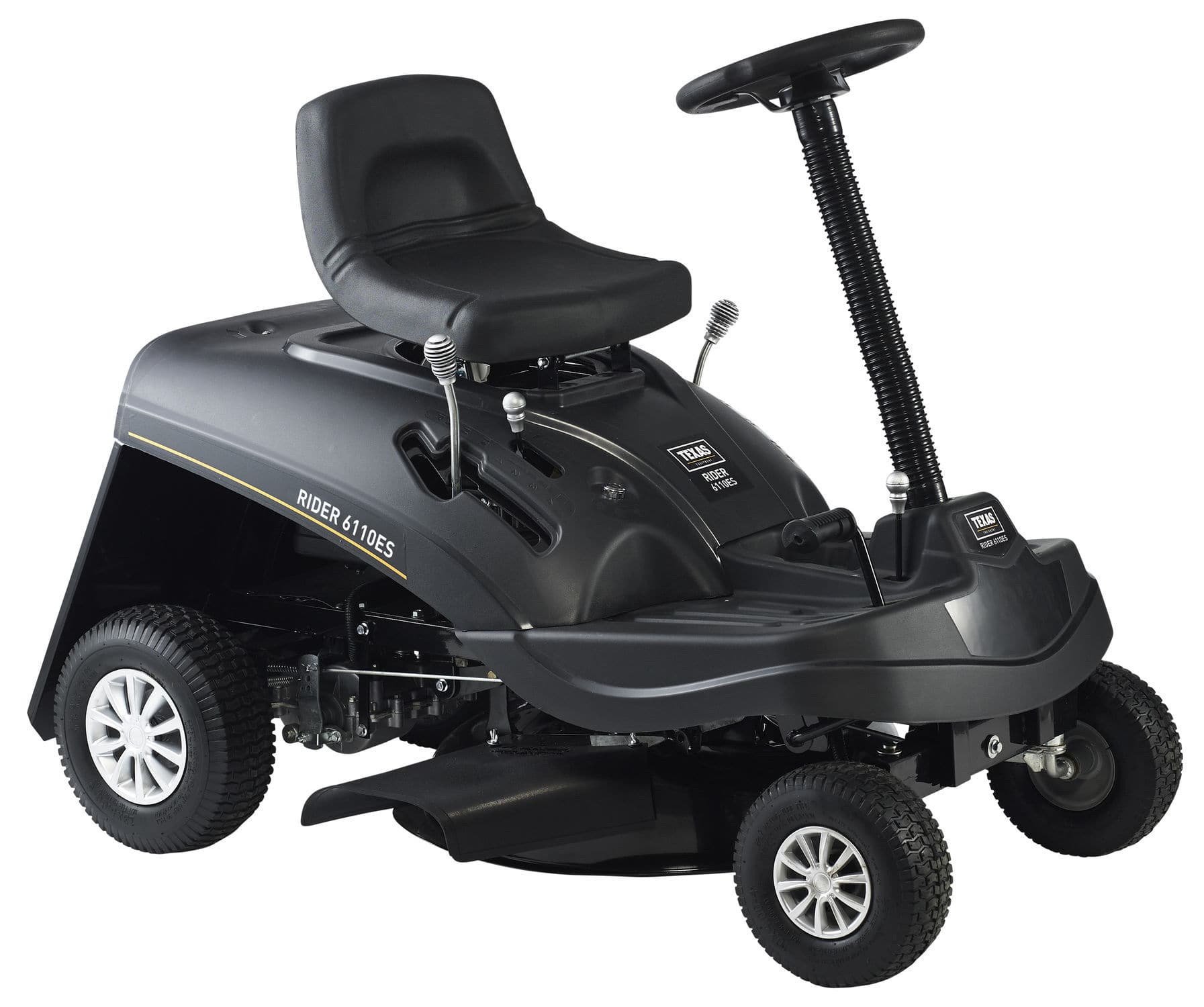 Riding lawn mower - Rider 6110ES - Texas Equipment - gasoline / self ...