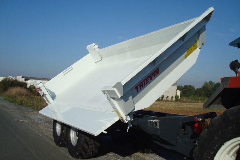 Drop-side trailer - BIBENNE 120 - Thievin - tipping / tandem axle ...