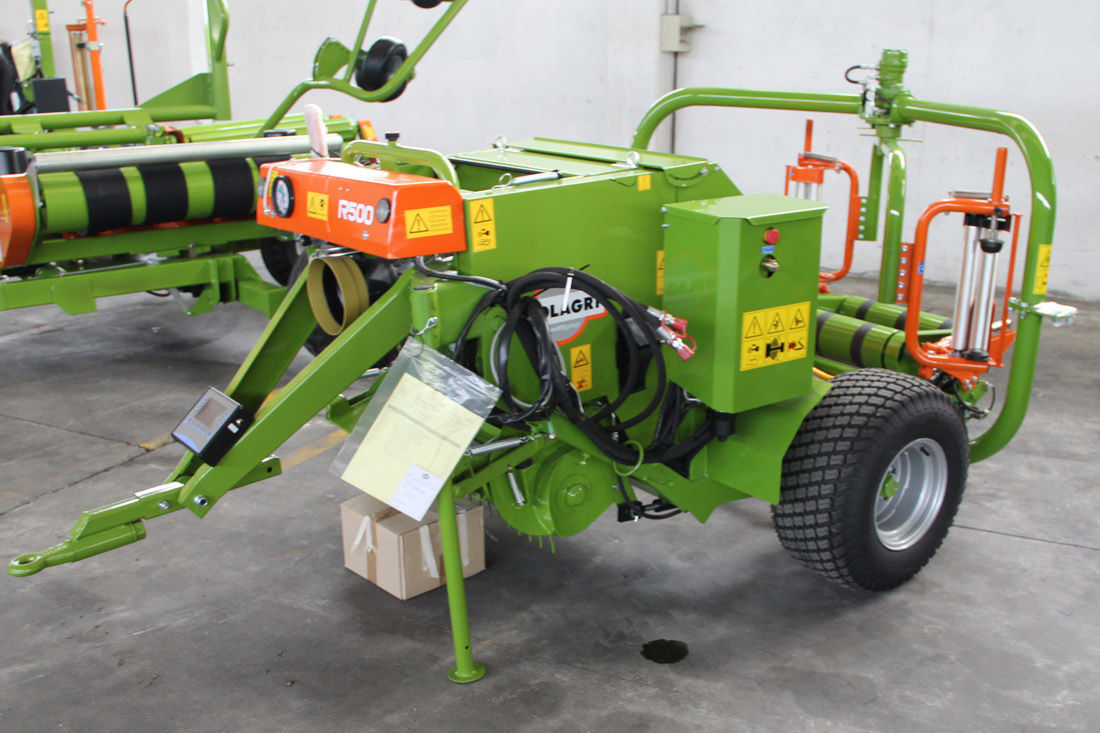Round baler - R500 COMBI - Tonutti / Wolagri - fixed chamber / with ...