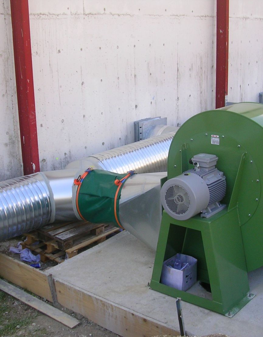 Silo ventilation system - Tout Pour Le Grain - floor-mounted