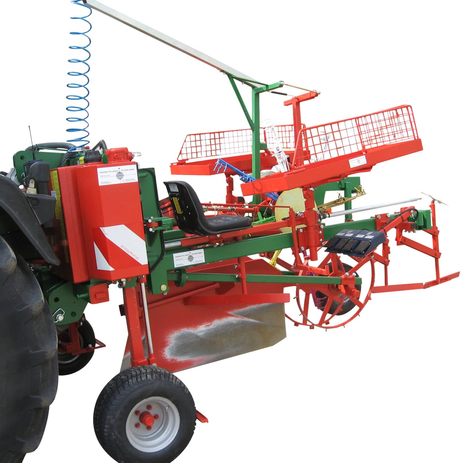Vine stock transplanter - GPS - Wagner Pflanzen-Technik GmbH - manual ...