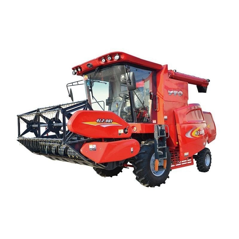 Non conventional combine harvester - 4LZ-9B1 - Yto International - drum ...