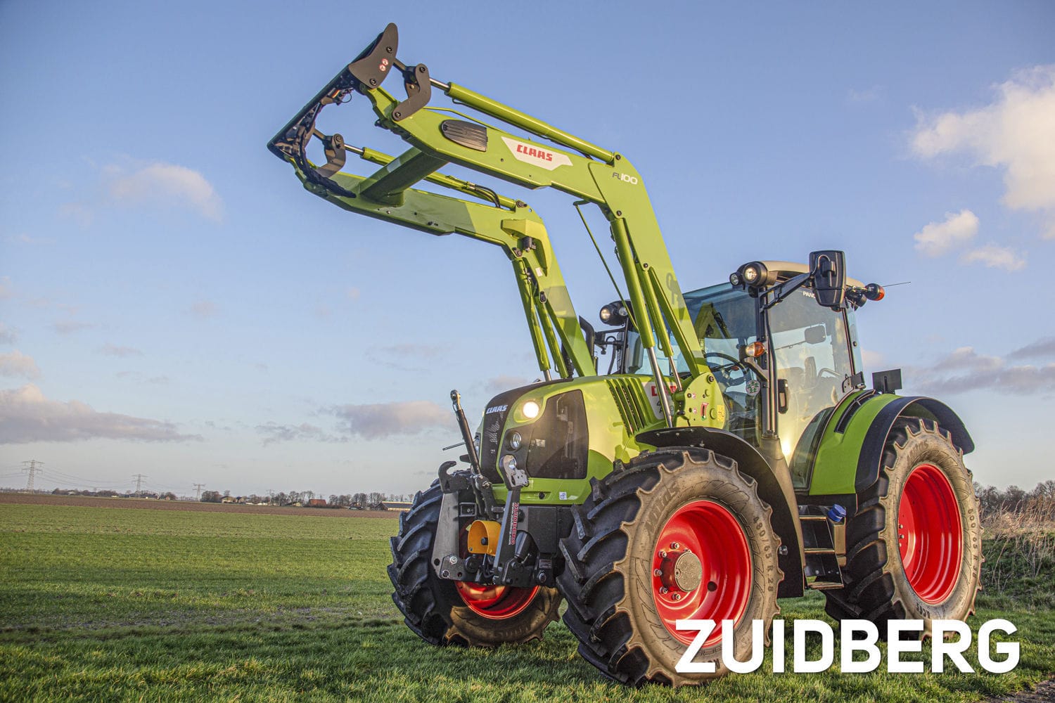 Tractor front linkage - ARION 400-serie - Zuidberg - PTO