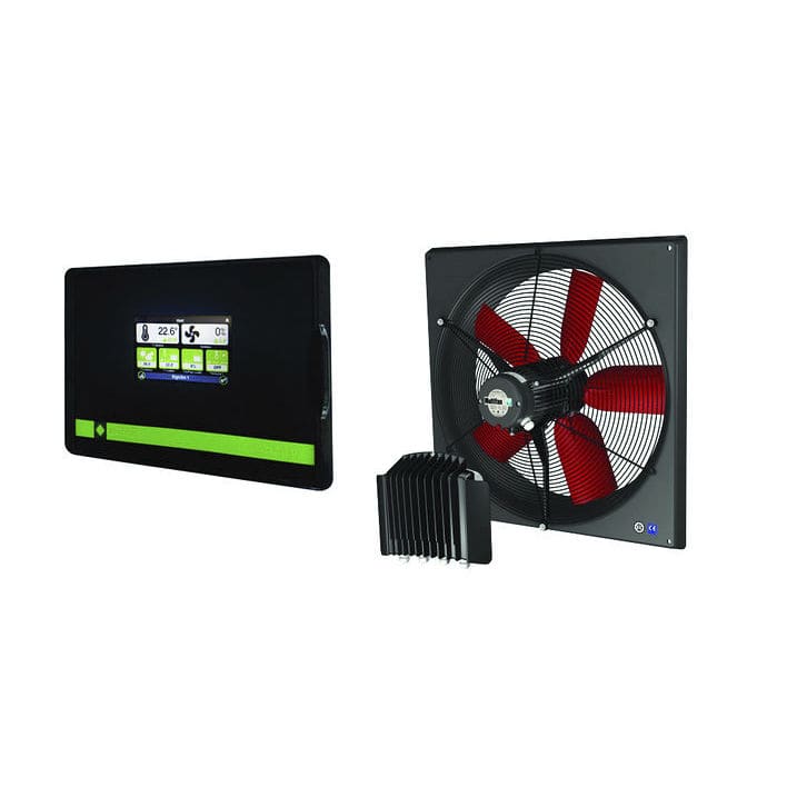Farm building ventilation system - Asserva