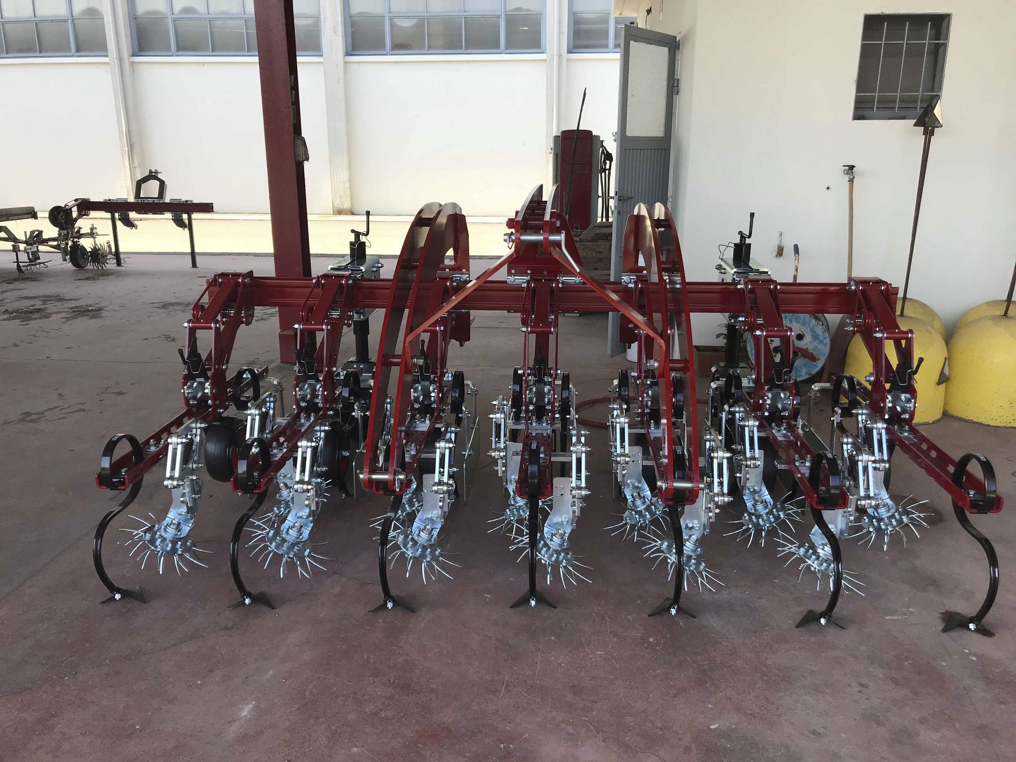 Mounted row crop cultivator - MAIA BIO - Badalini Srl - weeding ...