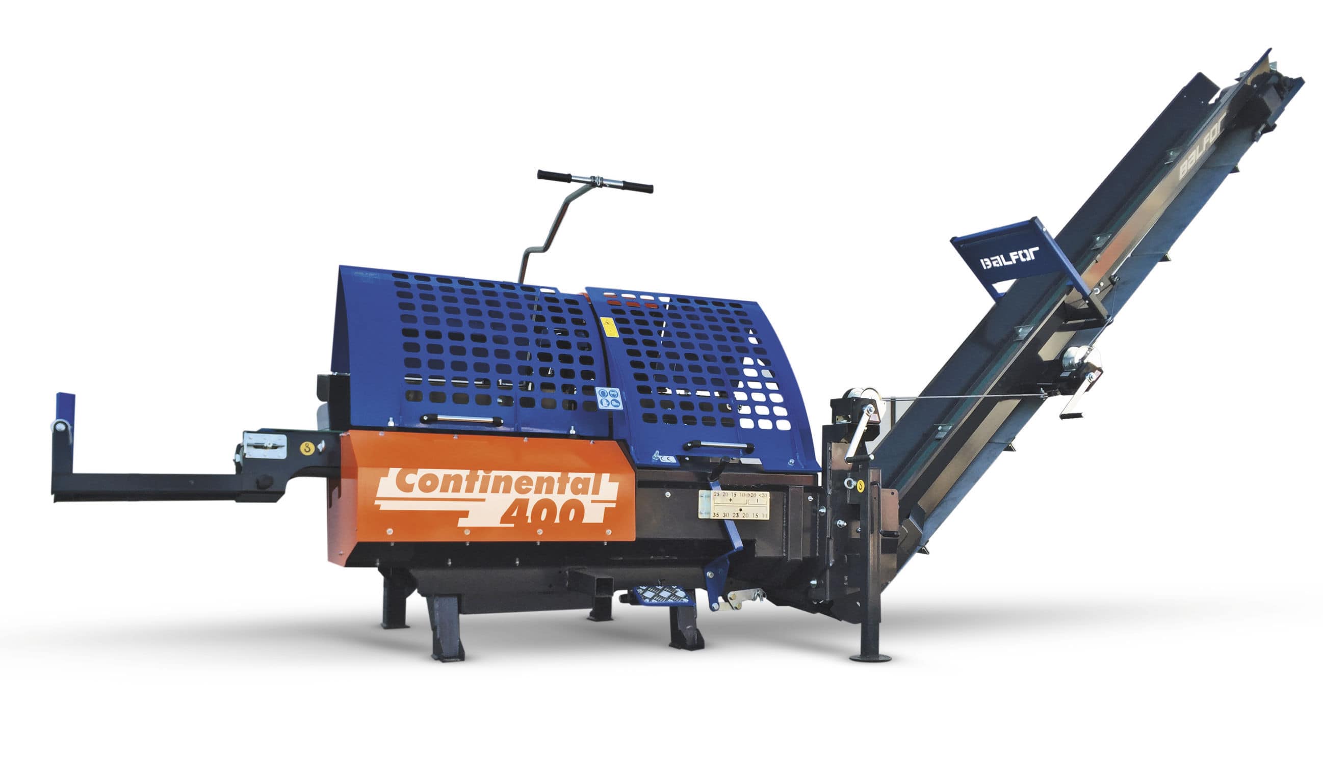 Firewood processor with chainsaw - CONTINENTAL 600 - Balfor - with belt ...