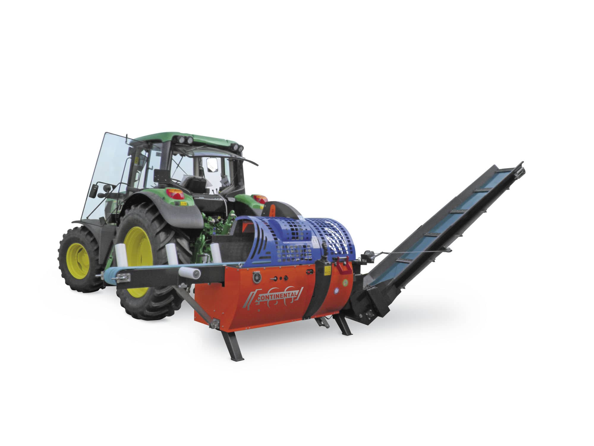 Firewood processor with chainsaw - CONTINENTAL 600 - Balfor - with belt ...