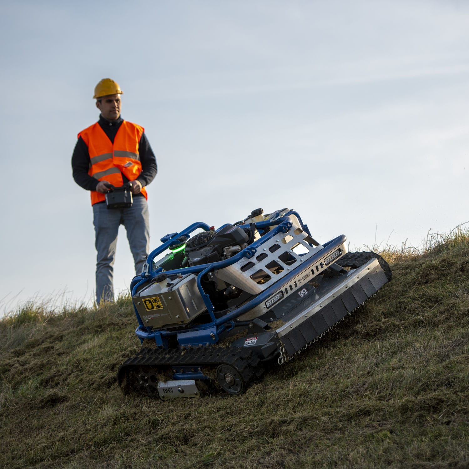 Remote control mower - X ROT 95 EVO - Barbieri Group - flail / 2 blades ...