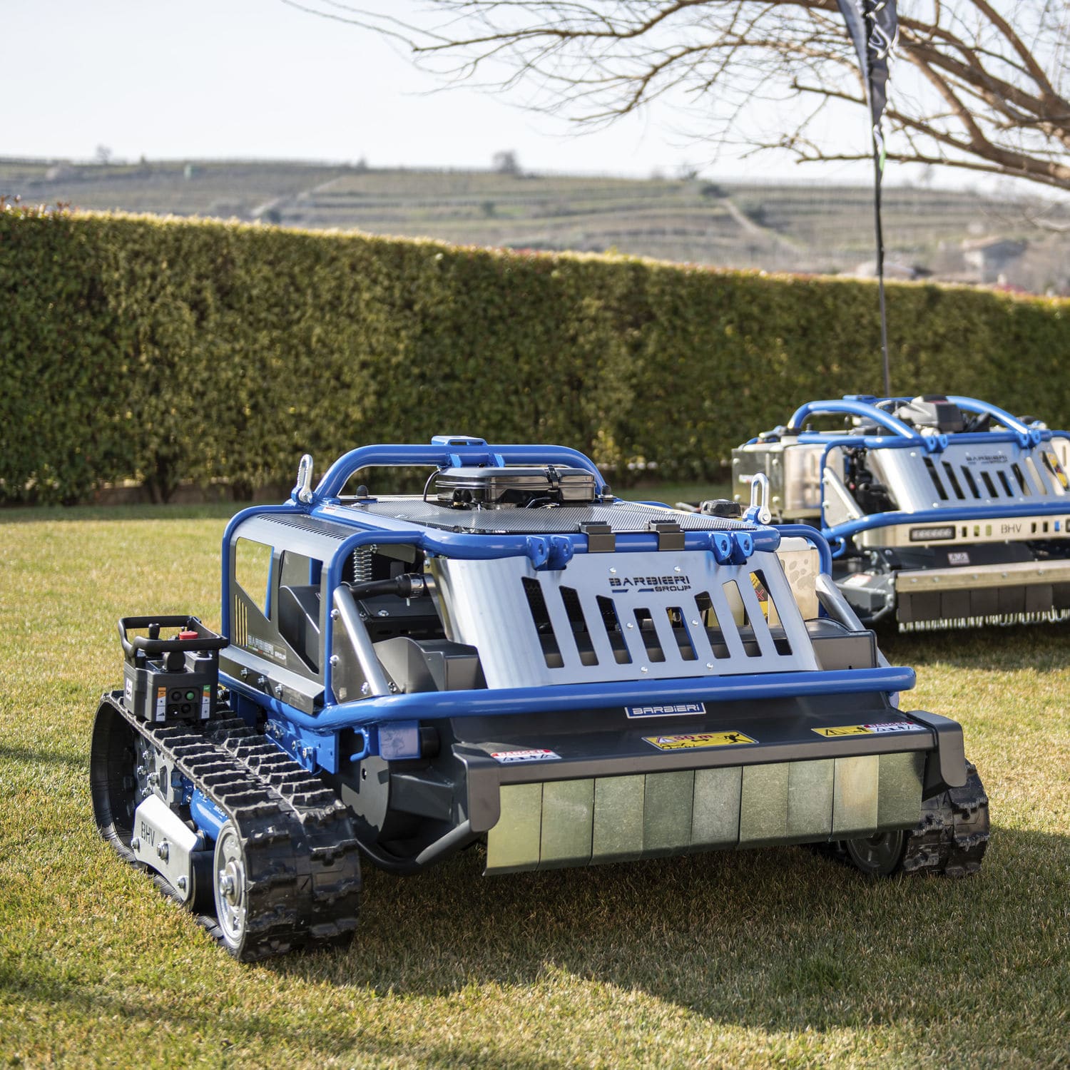 Remote control mower - X 80 - Barbieri Group - flail / brush / 40 blades