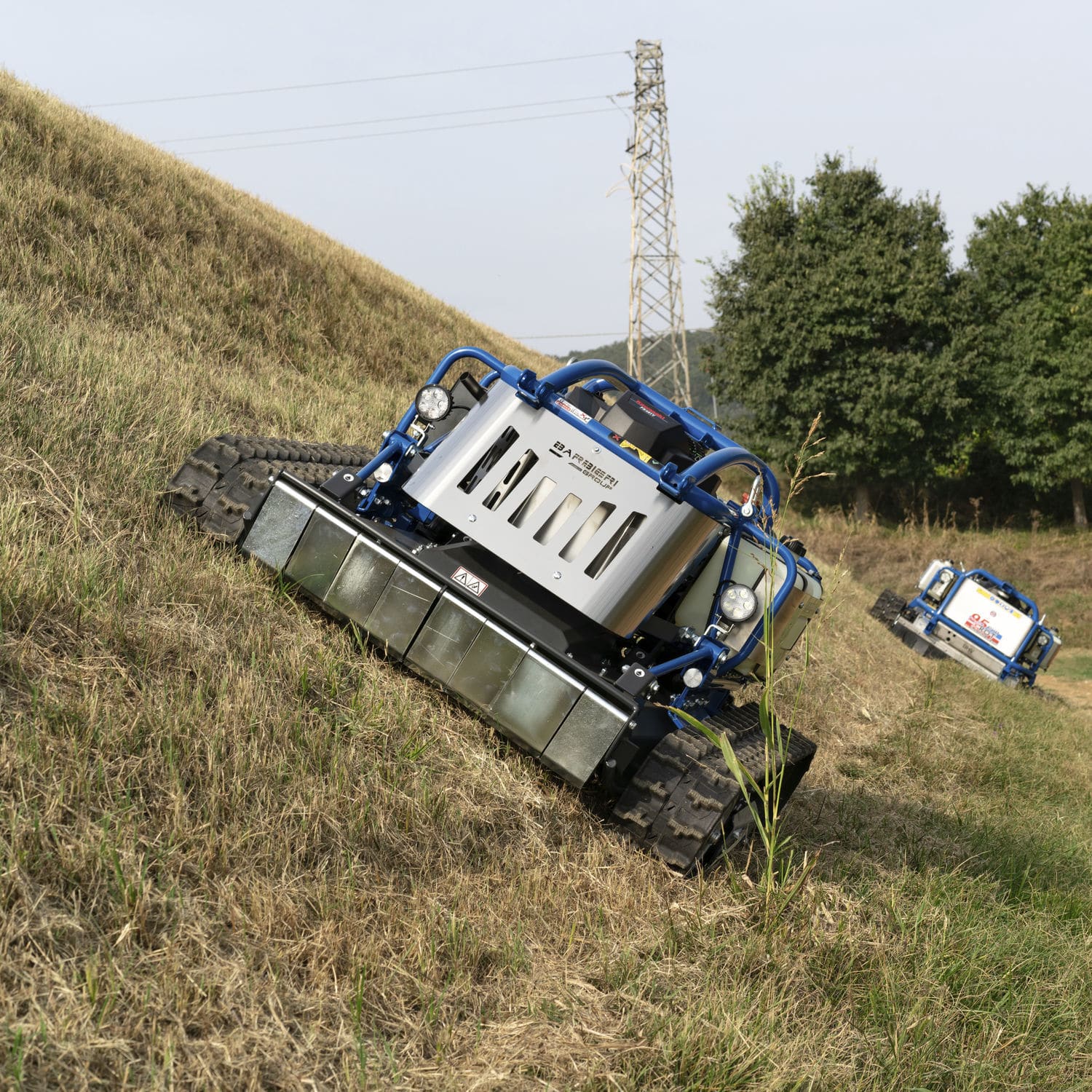 Remote control mower - X ROT 80 EVO - Barbieri Group - flail / 2 blades ...