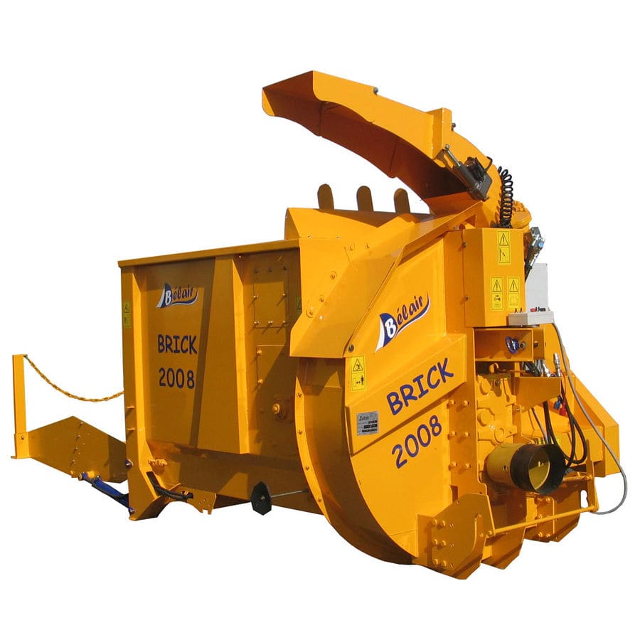 Mounted straw blower - BRICK 2008 - Belair - electric