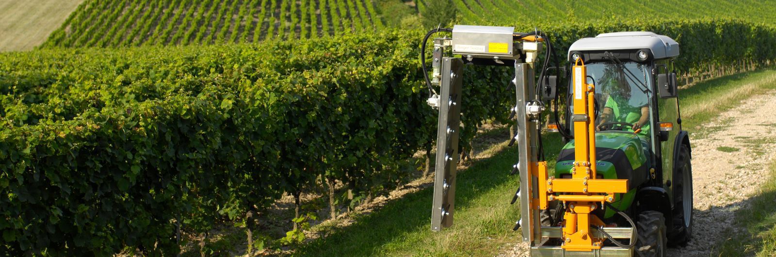 Vineyard vine trimmer - LSA 320 series - Binger Seilzug - tractor ...
