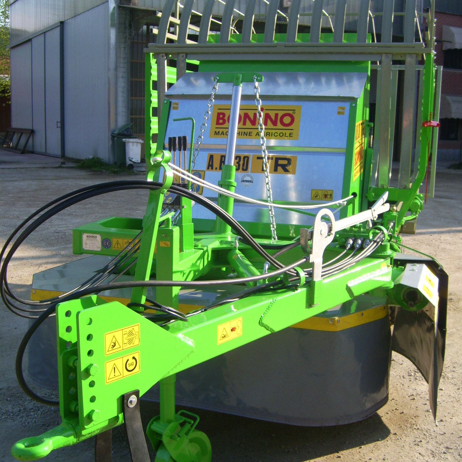 Loader wagon - AB 30 TR - Bonino - single-axle / forage / vegetable