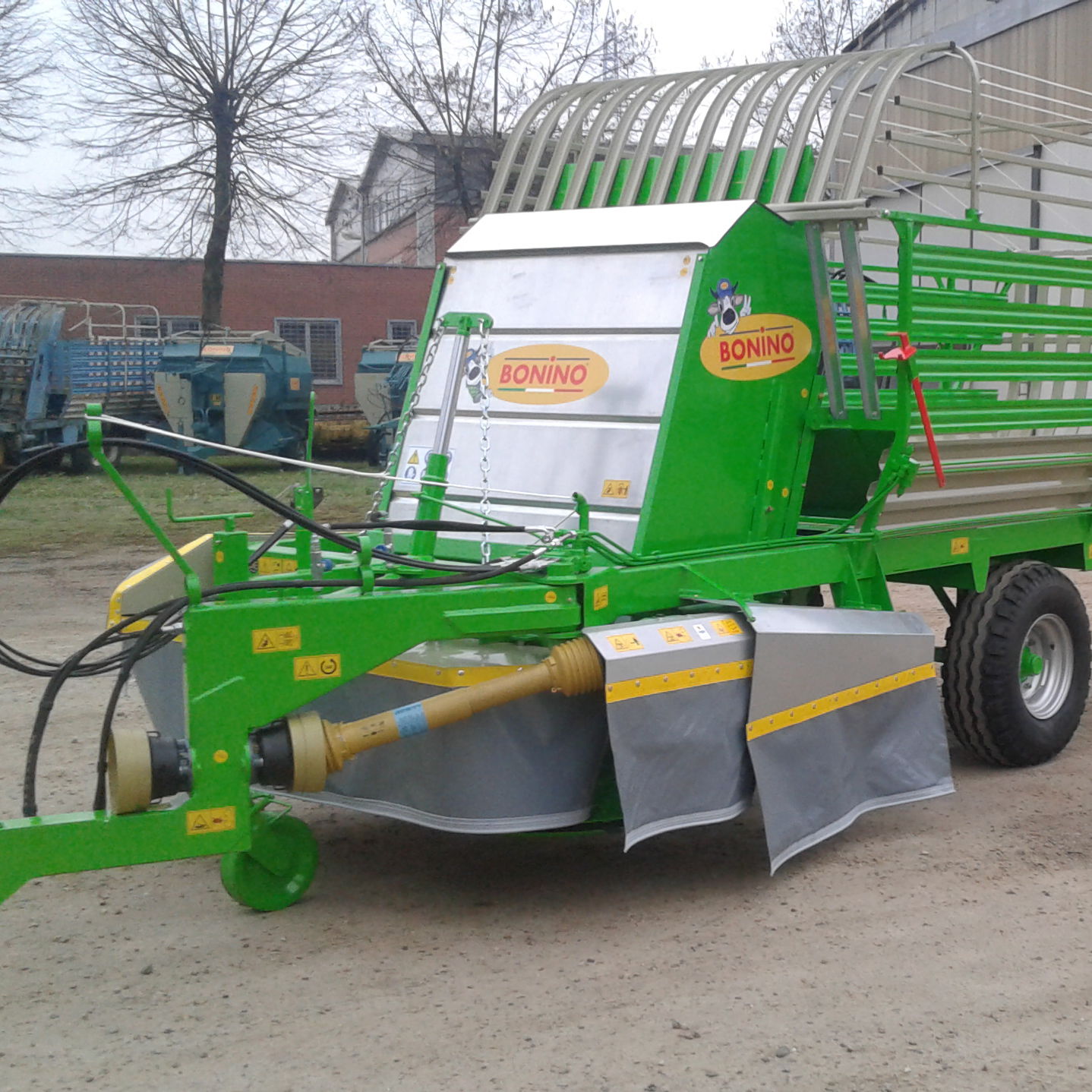 Loader wagon - AB 45 TR GRAN VOLUME - Bonino - single-axle / silage ...