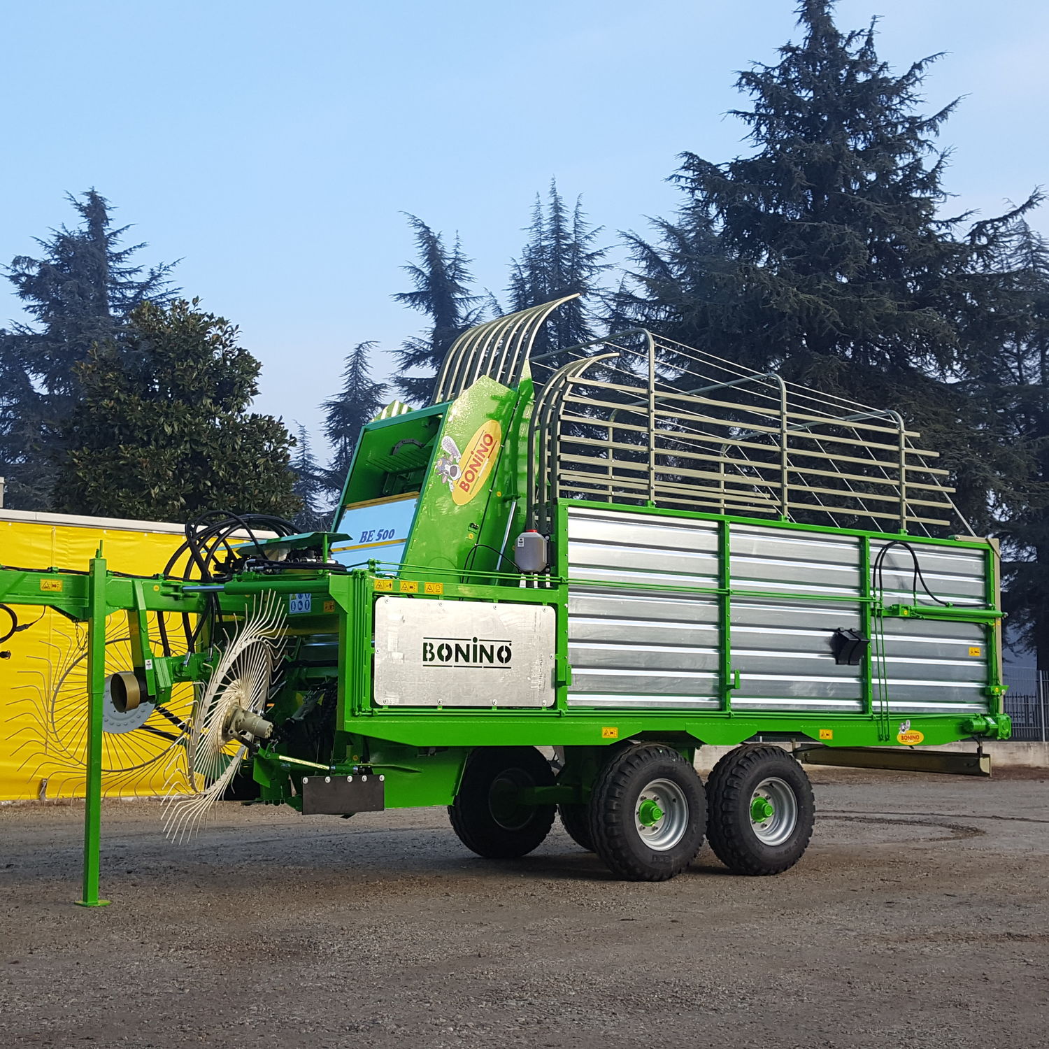 Lavender harvester machine - BE500 - Bonino - towed