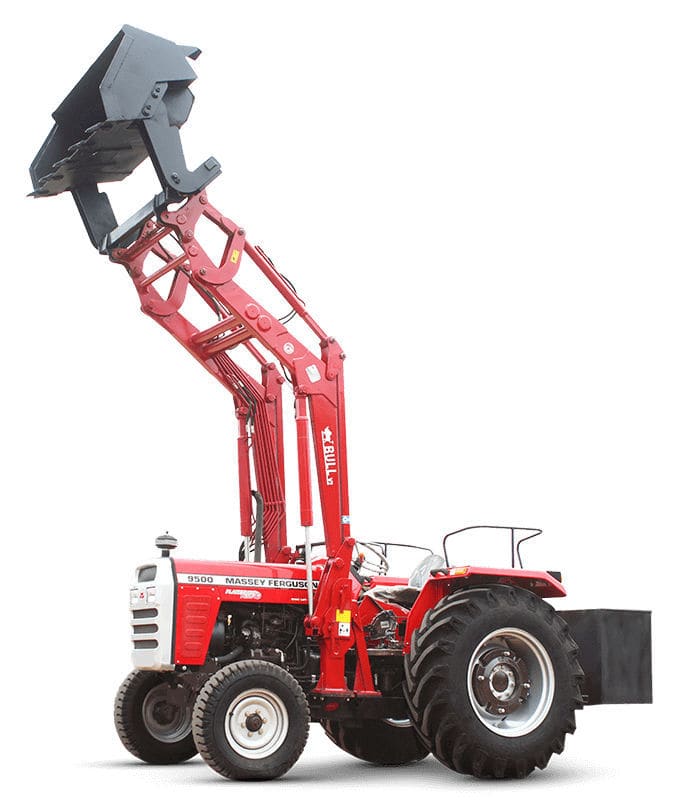 Compact tractor front loader - STD V2 , EXT_HT_V2, MAXX_V2 - Bull ...
