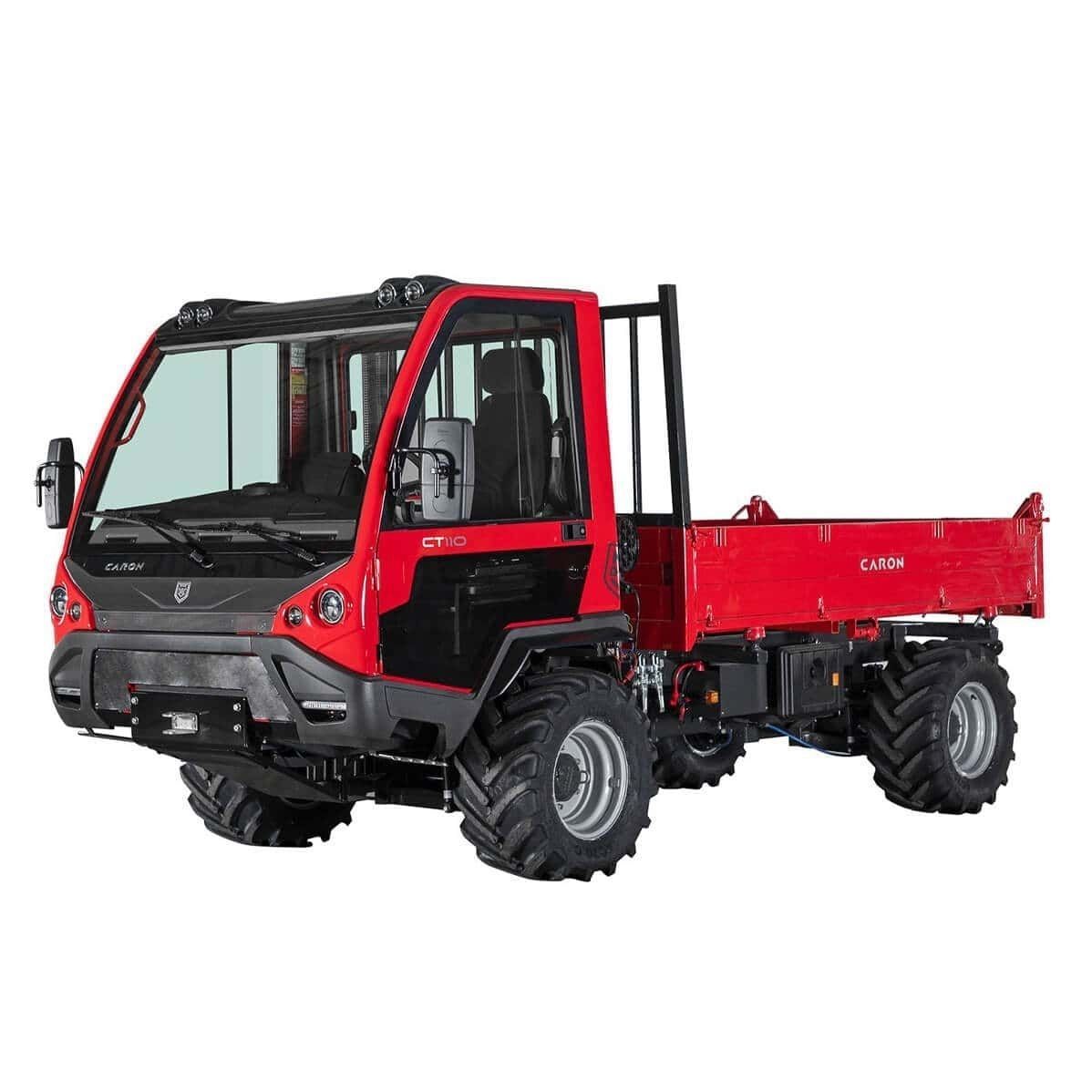 2-person utility vehicle - CT series - Caron - diesel / 4x4 / with cab