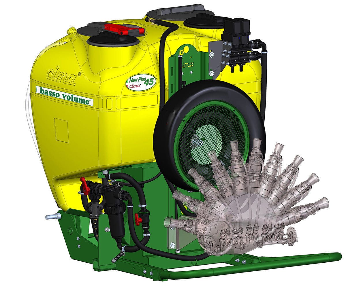 Mounted sprayer - New Plus 45 - CIMA - for arboriculture / for ...