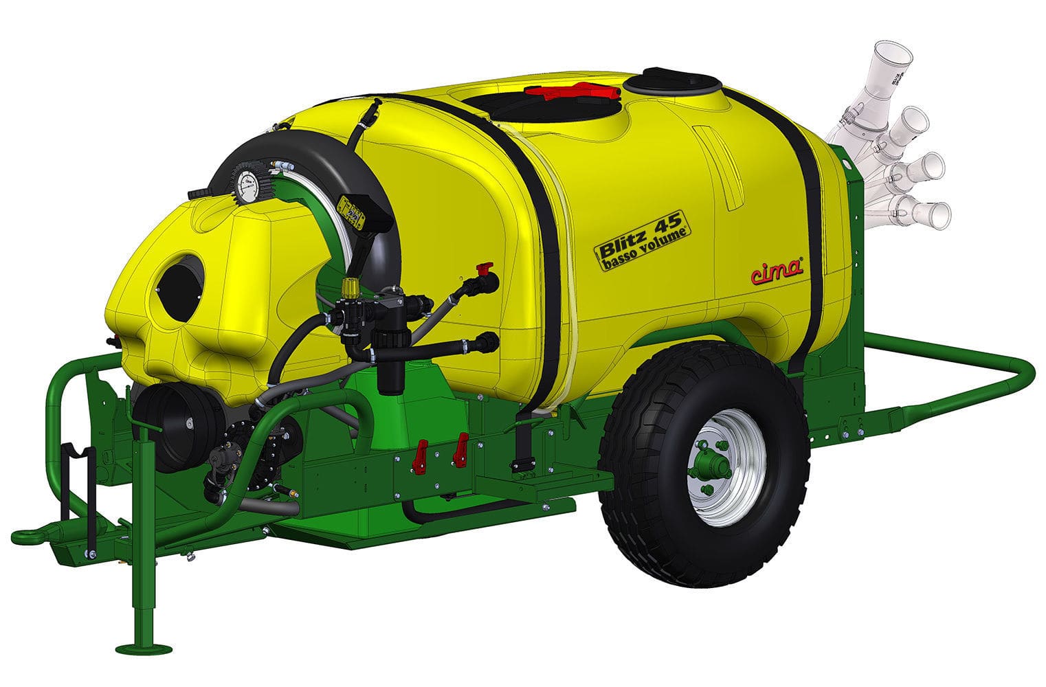 Towed sprayer - Blitz 45 - CIMA - for arboriculture / for viticulture ...