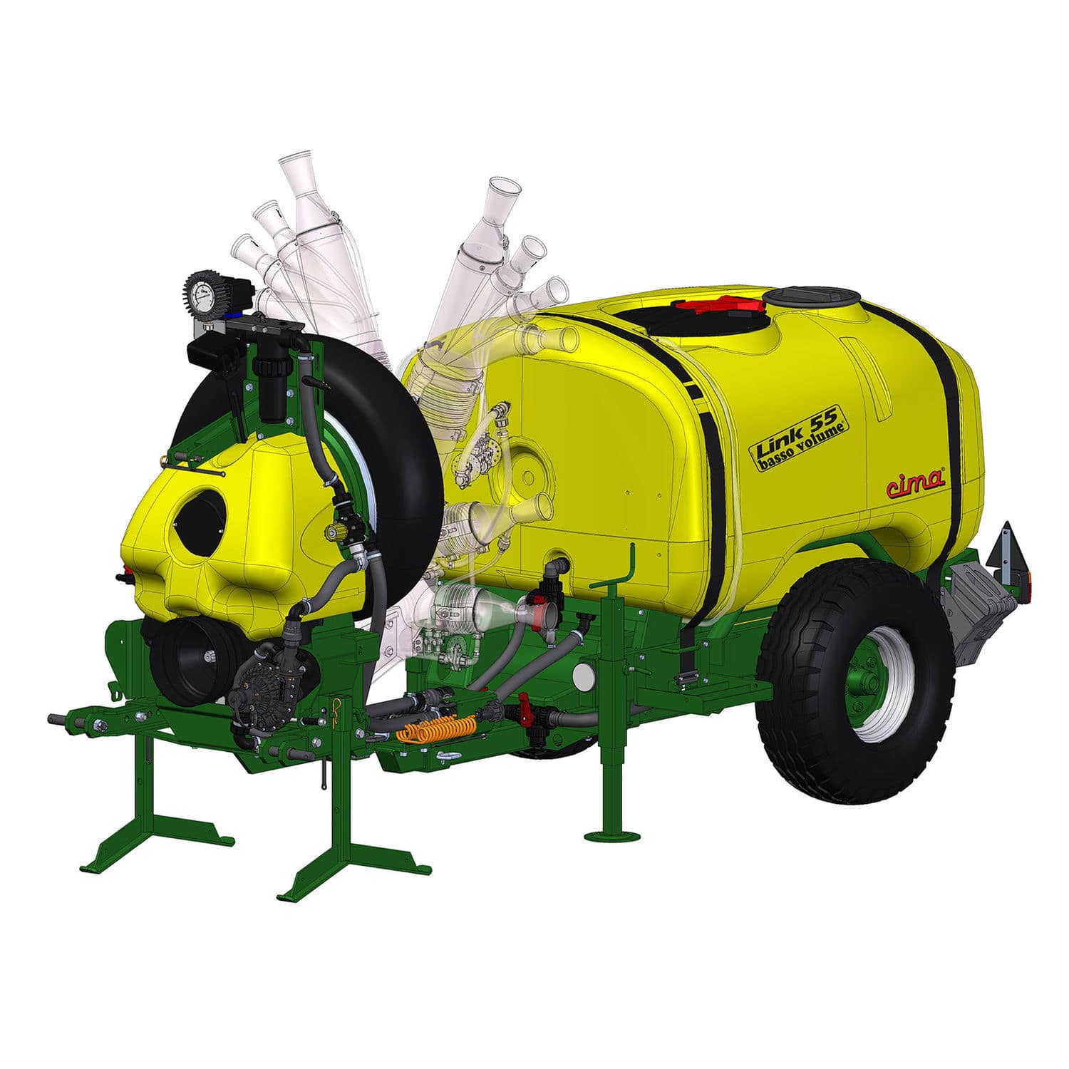 Viticulture sprayer - Link 55 series - CIMA - for arboriculture / low ...