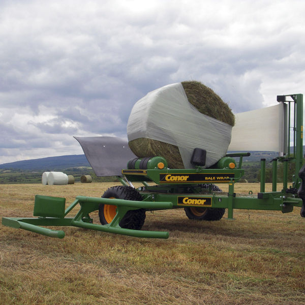 Individual bale wrapper - 9700 Series - Conor Engineering - round / towed