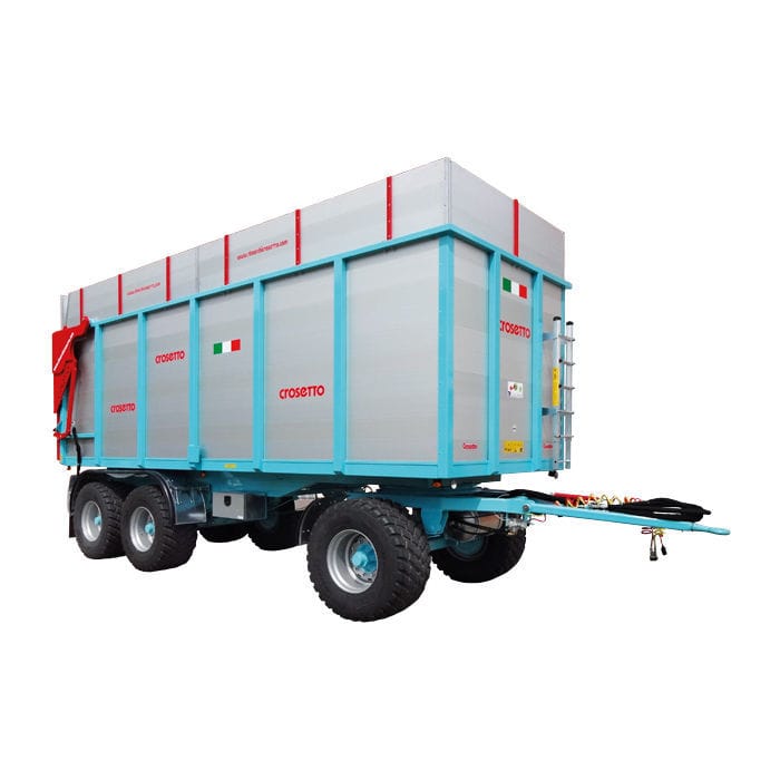 Tipping trailer - CMR301/302 - Crosetto srl - semi-mounted / 3-axle ...