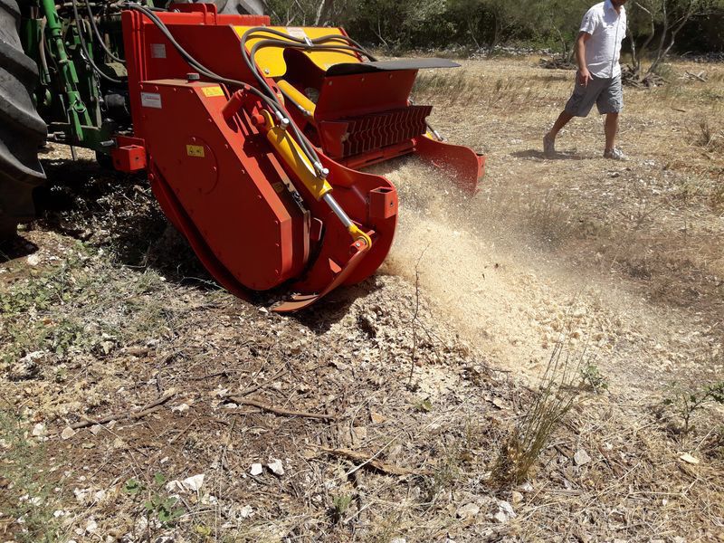 Mounted stump cutter / PTO-driven - FPC - Crushing Tech srl - Videos