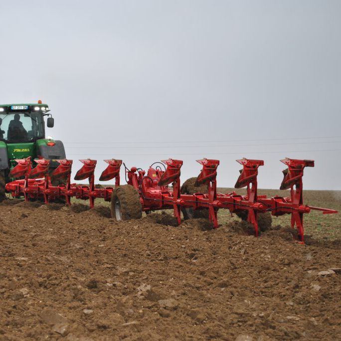 Mouldboard plow - SILVER NSH - Demblon - semi-mounted / with hydraulic ...