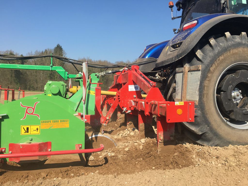 4-shank subsoiler - I 134 - Demblon - 3-point hitch / with roller