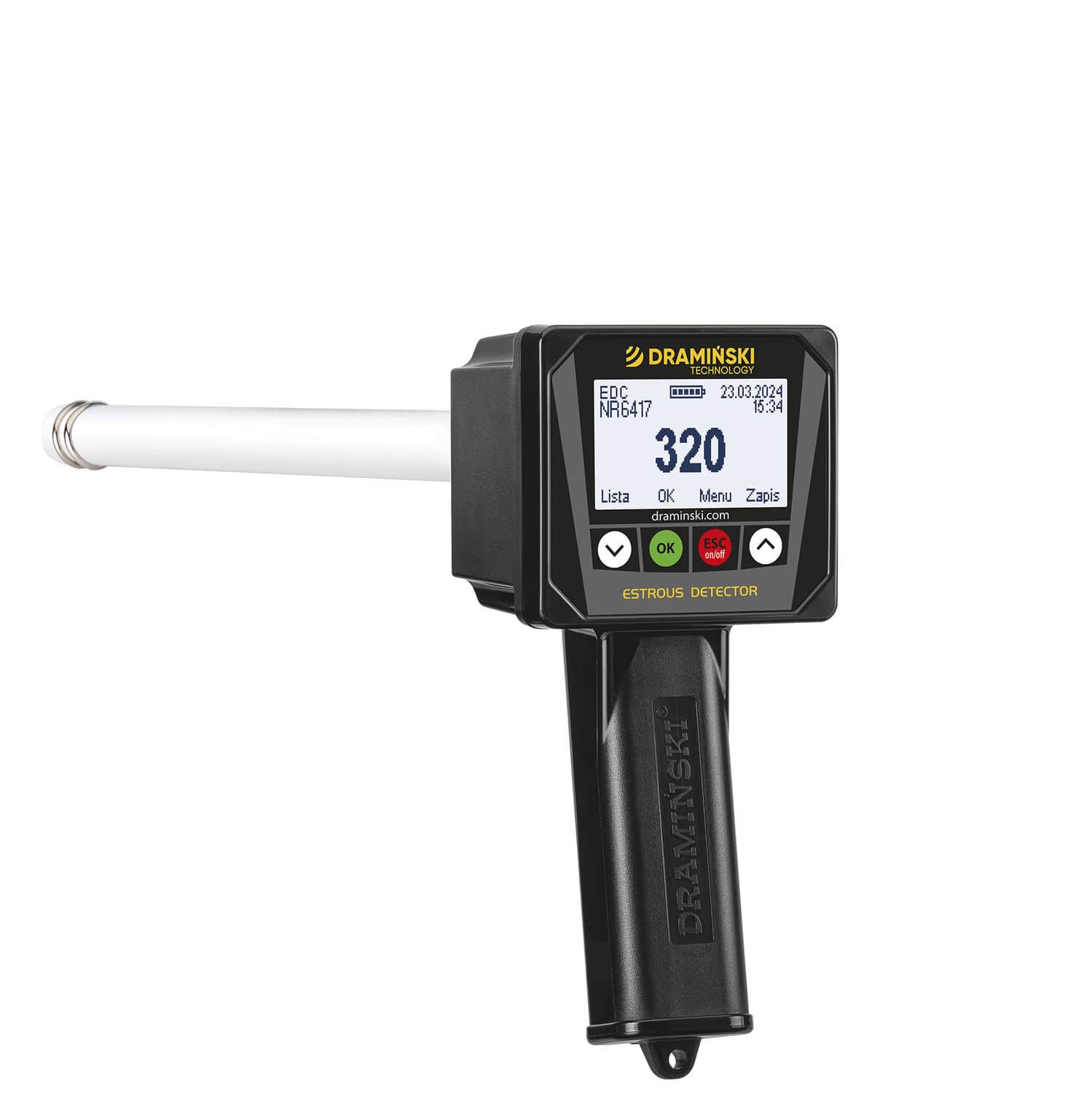 Cow estrous detector - EDC 2 - DRAMINSKI S.A. - battery-powered ...