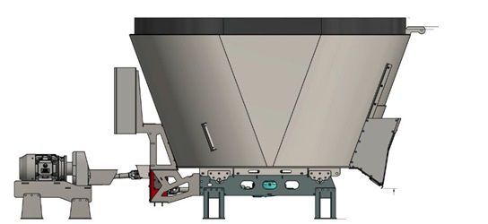 Vertical mixer - 5030 - Penta TMR Incorporated - stationary / single ...