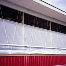 Wind protection curtain - Sun-North Systems, Ltd - fixed / for ...
