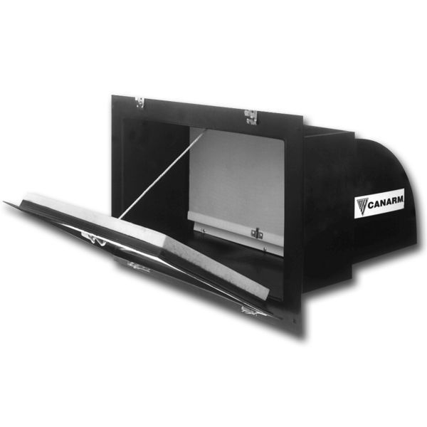 Barn air inlet - PSAI - Canarm AgSystems - for ventilation