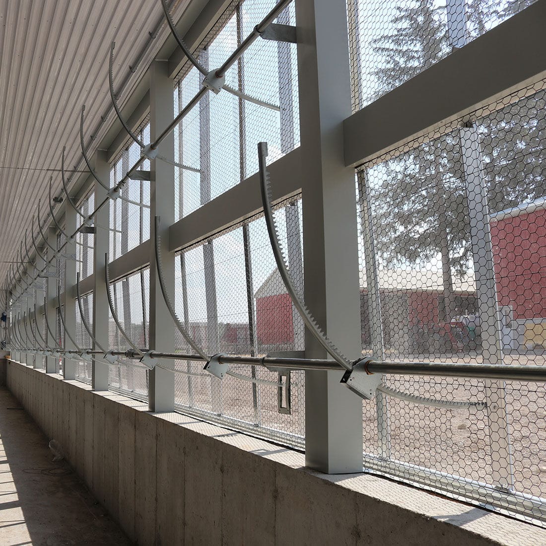 Barn air inlet - ClearVu - Canarm AgSystems - lateral / for ventilation