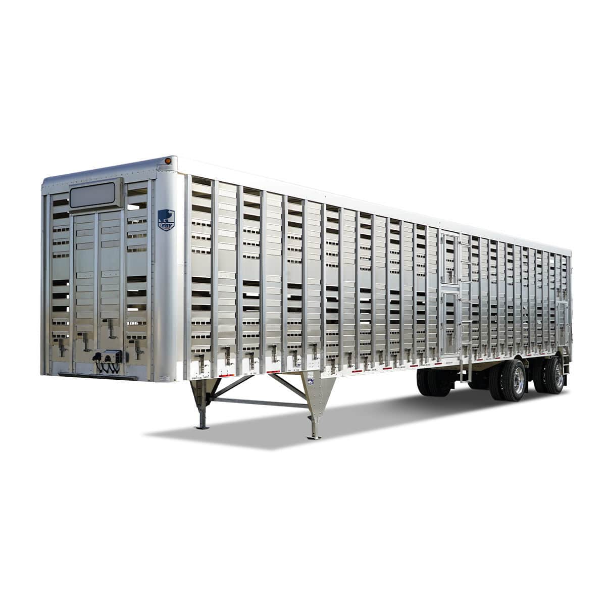 Pig livestock trailer - Eby Trailers - 4-axle