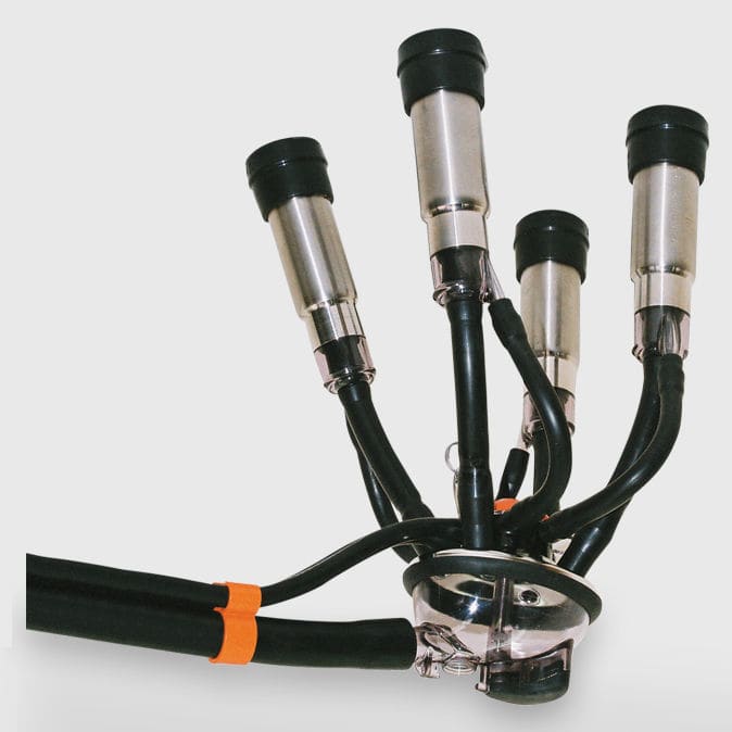Cattle milking cluster - IC330 - GEA - 4 teat cups