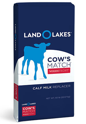 Calf milk replacer - Cow’s Match® WarmFront® - Land O'Lakes Animal Milk ...