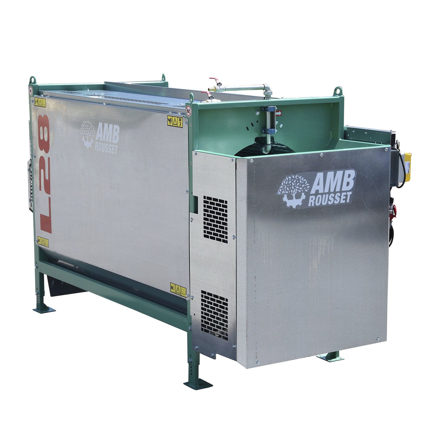 Nuts crop cleaning machine - L28 - AMB Rousset - drum