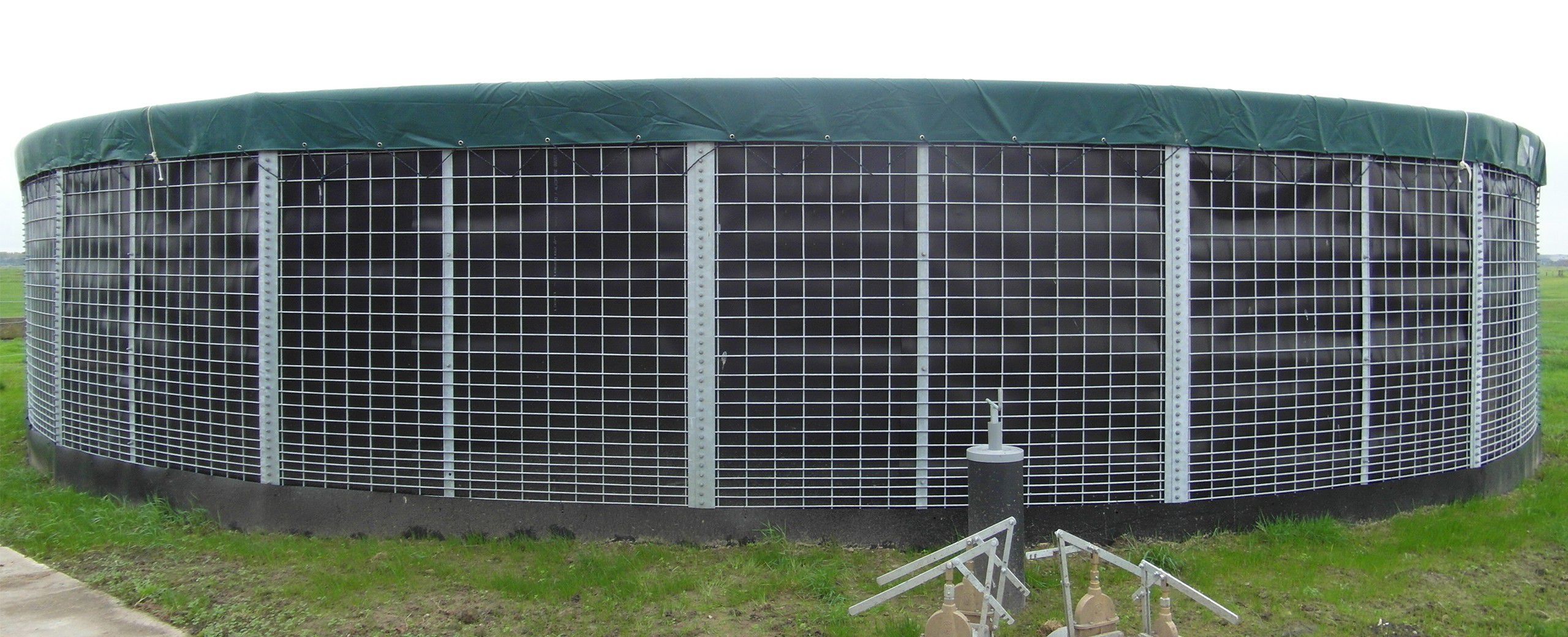 Slurry tank - Genap - galvanised steel / storage